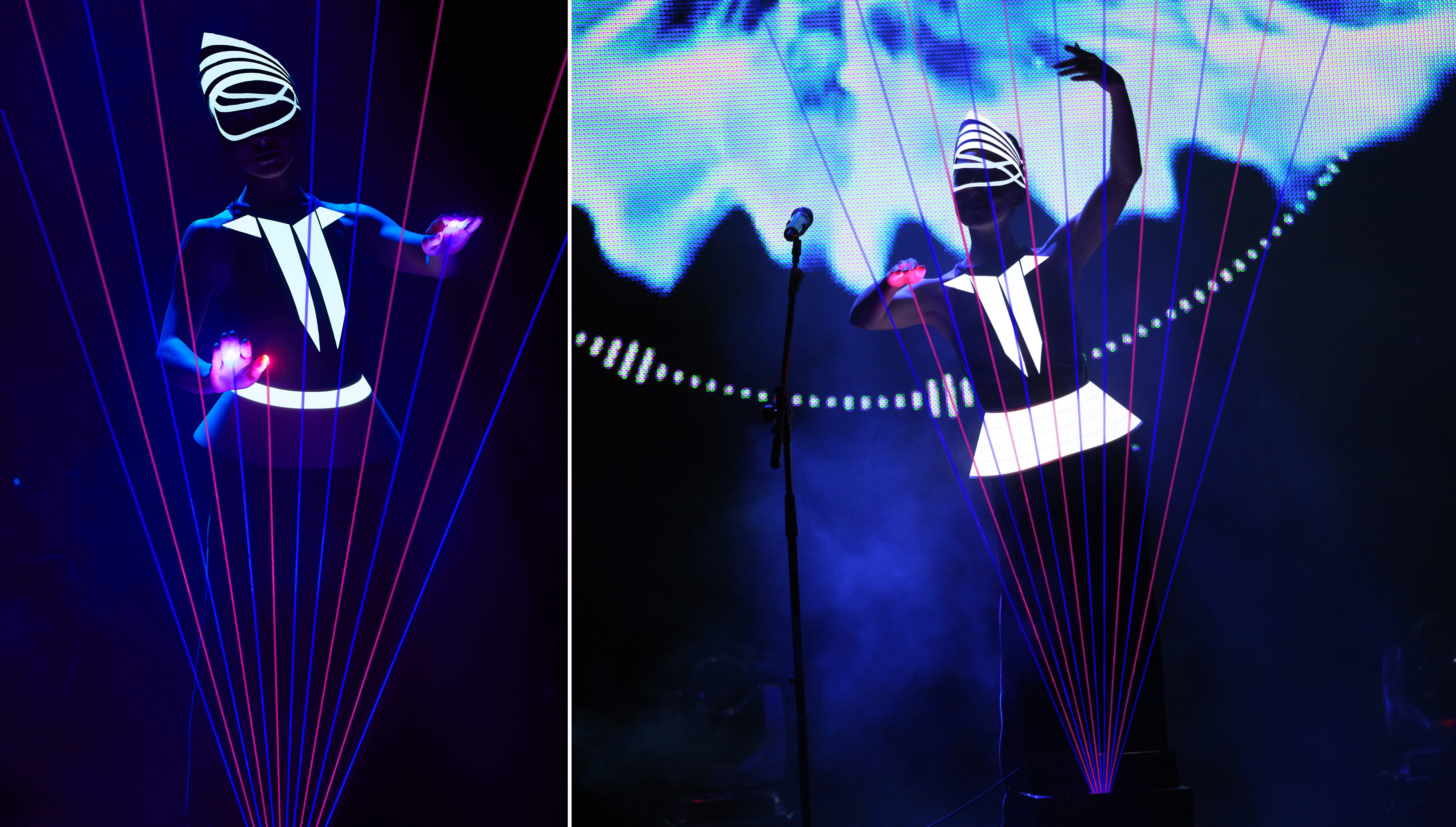 Laser Harp Show: A Futuristic Musical Experience | Artists & More