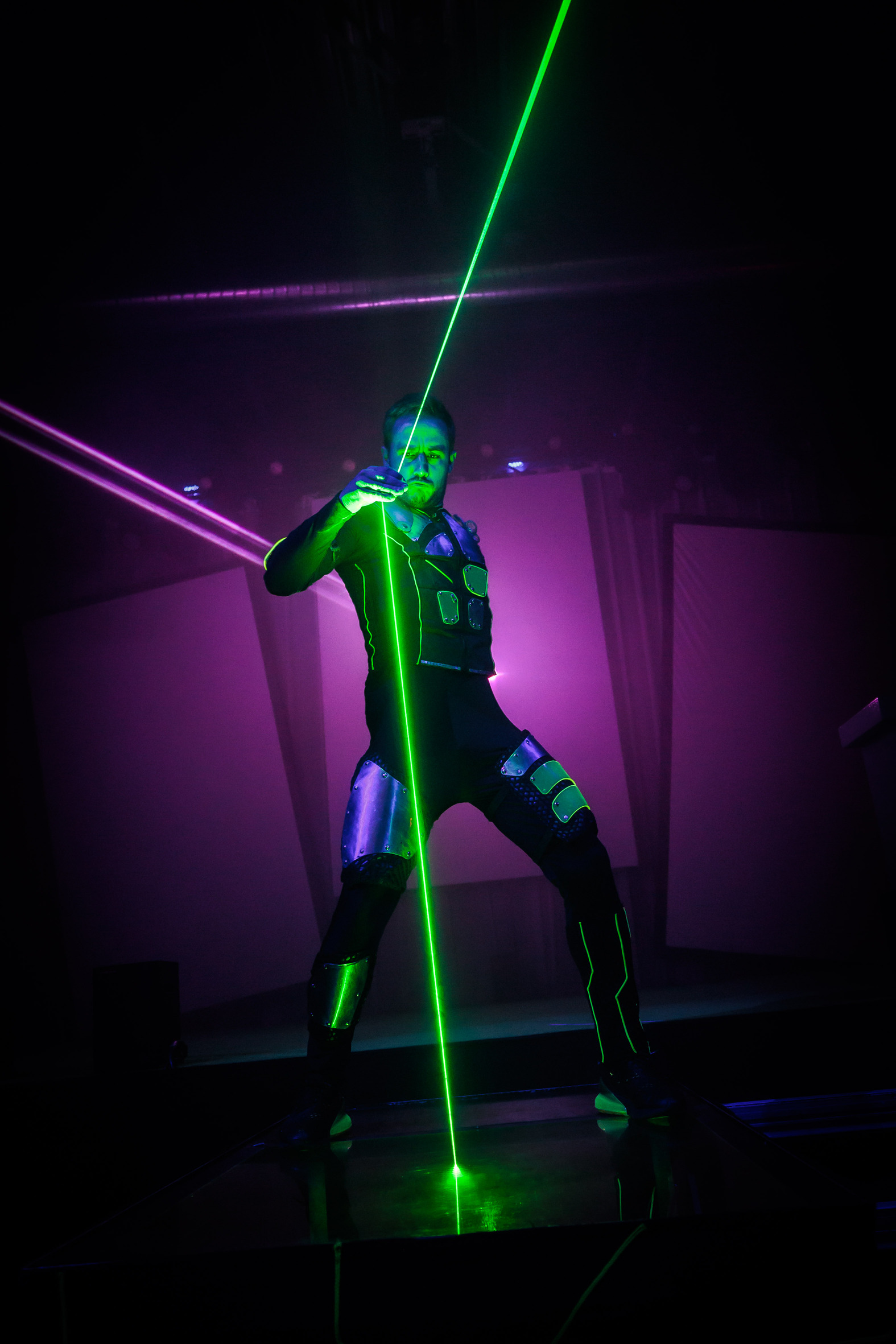 3D Laser Man | Artists & More